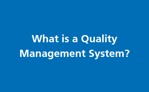 What is a Quality Management System? - NHS Wales Performance and ...